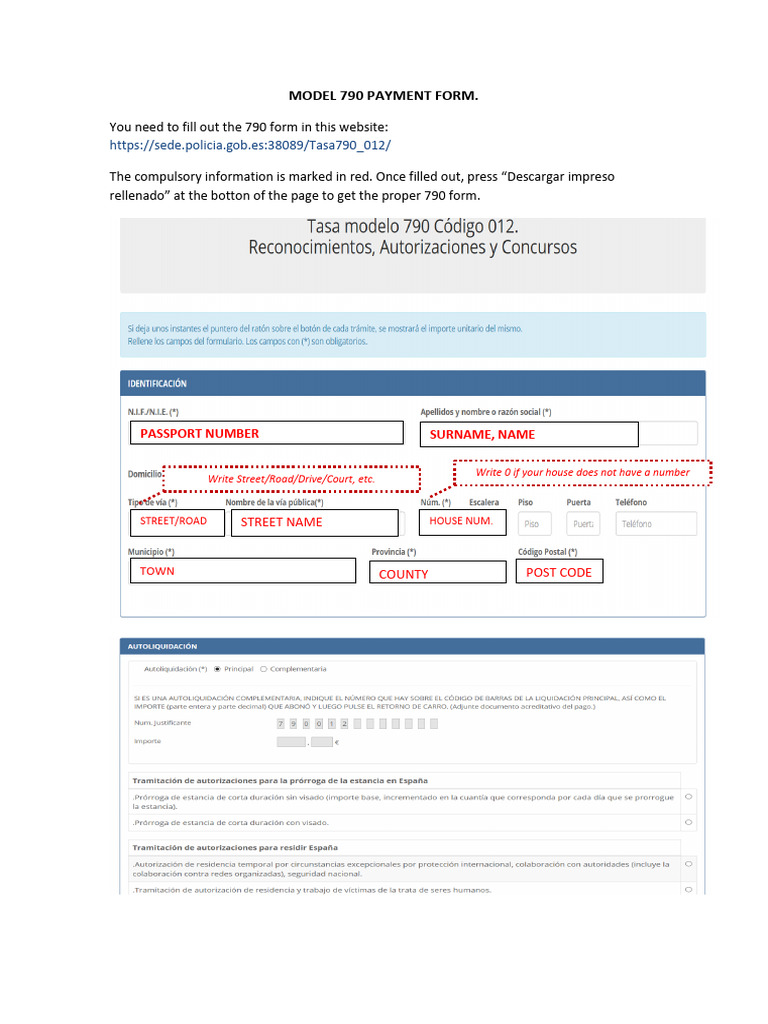 790 Template | PDF