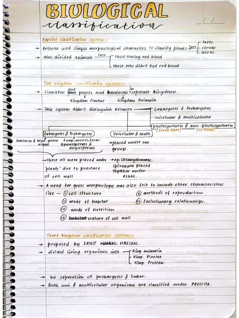 Biological Classification | PDF
