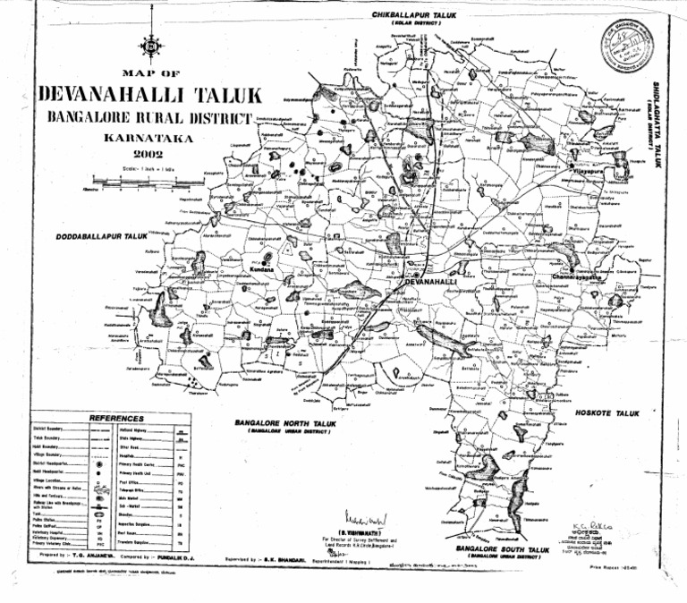 Village Map Devanahalli | PDF
