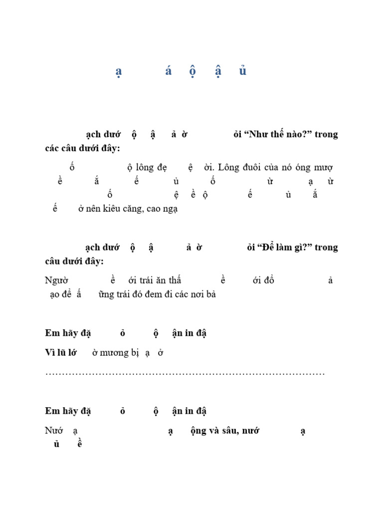 Dang 5 Cac Bo Phan Cua Cau | PDF