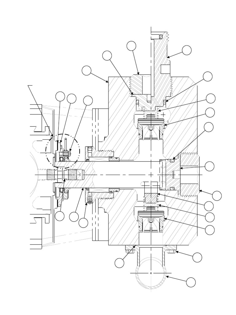 SPM Fluid Cylinder Assembly Parts List | PDF | Equipment | Mechanical ...