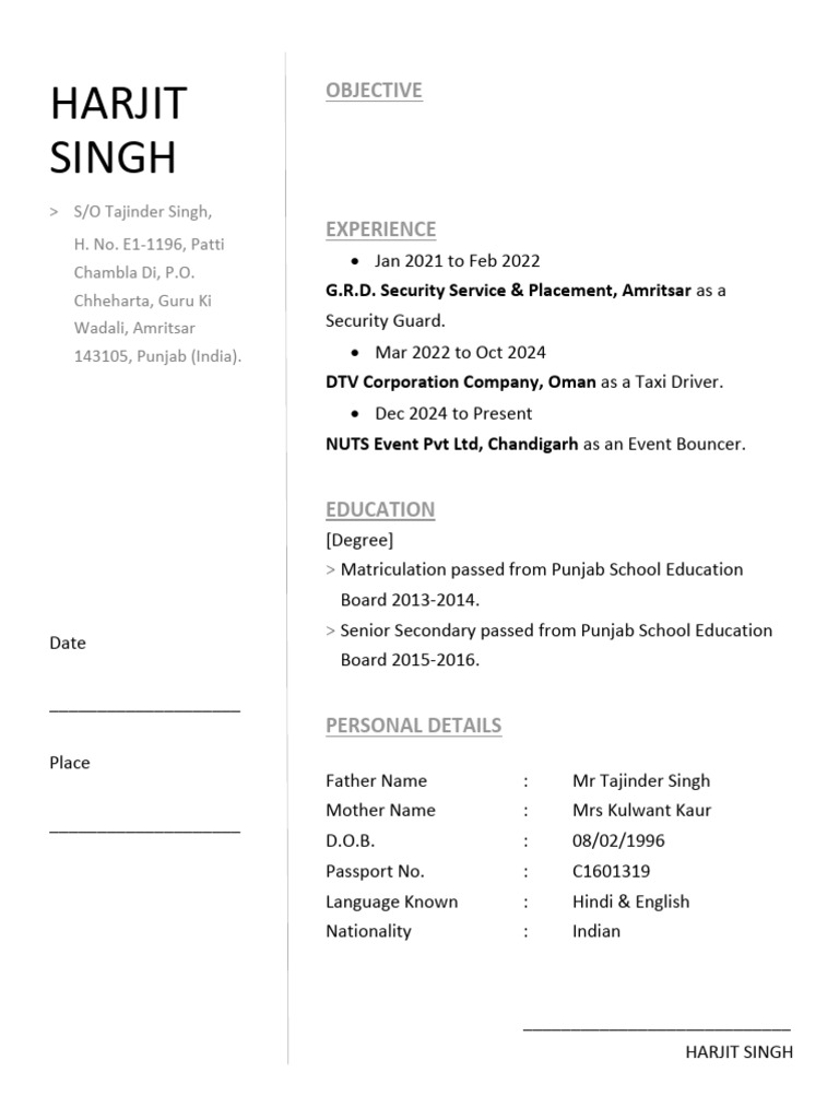 Harjit Singh Isha Skill Force | PDF