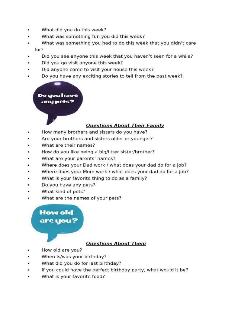 Class Discussion Topics for Kids | PDF | Jesus