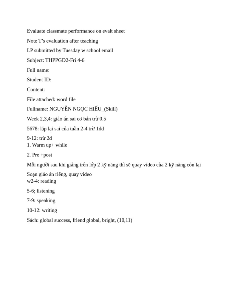 Class Materials | PDF