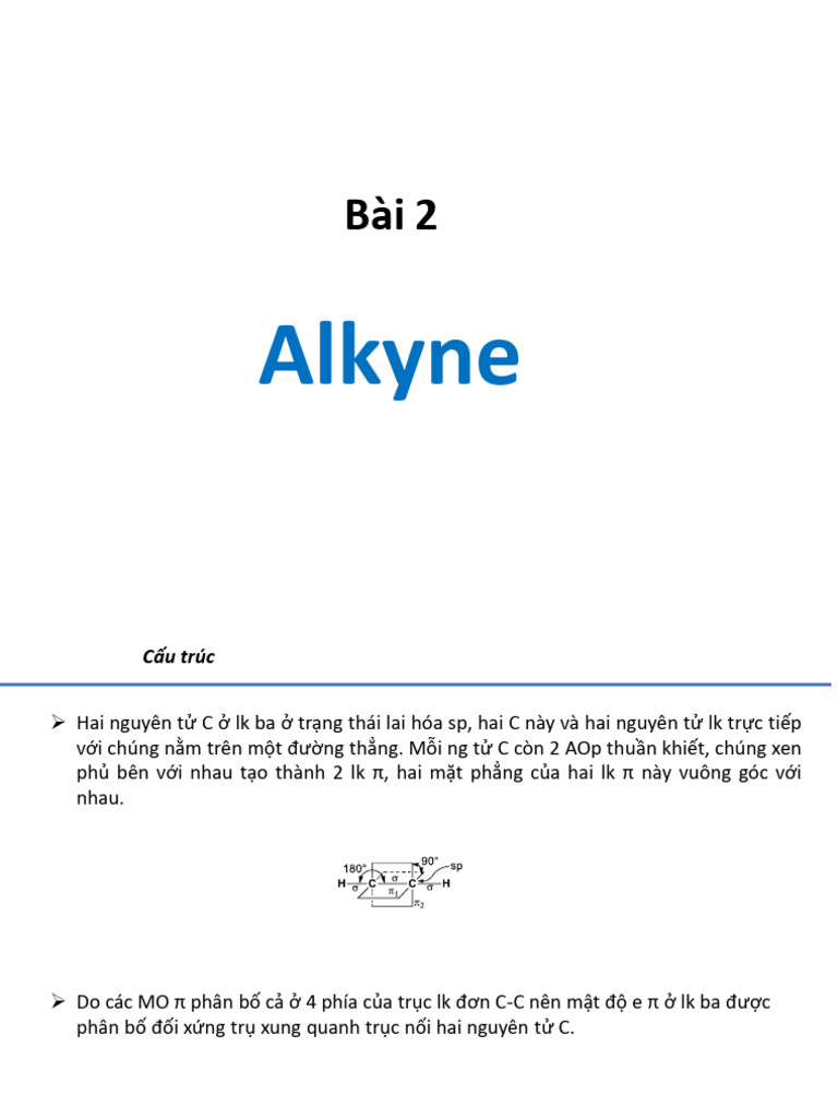 C3 - Alkyne | PDF