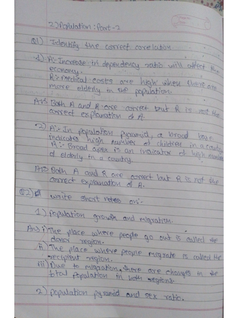 Geography Chapter 2 Exercise | PDF