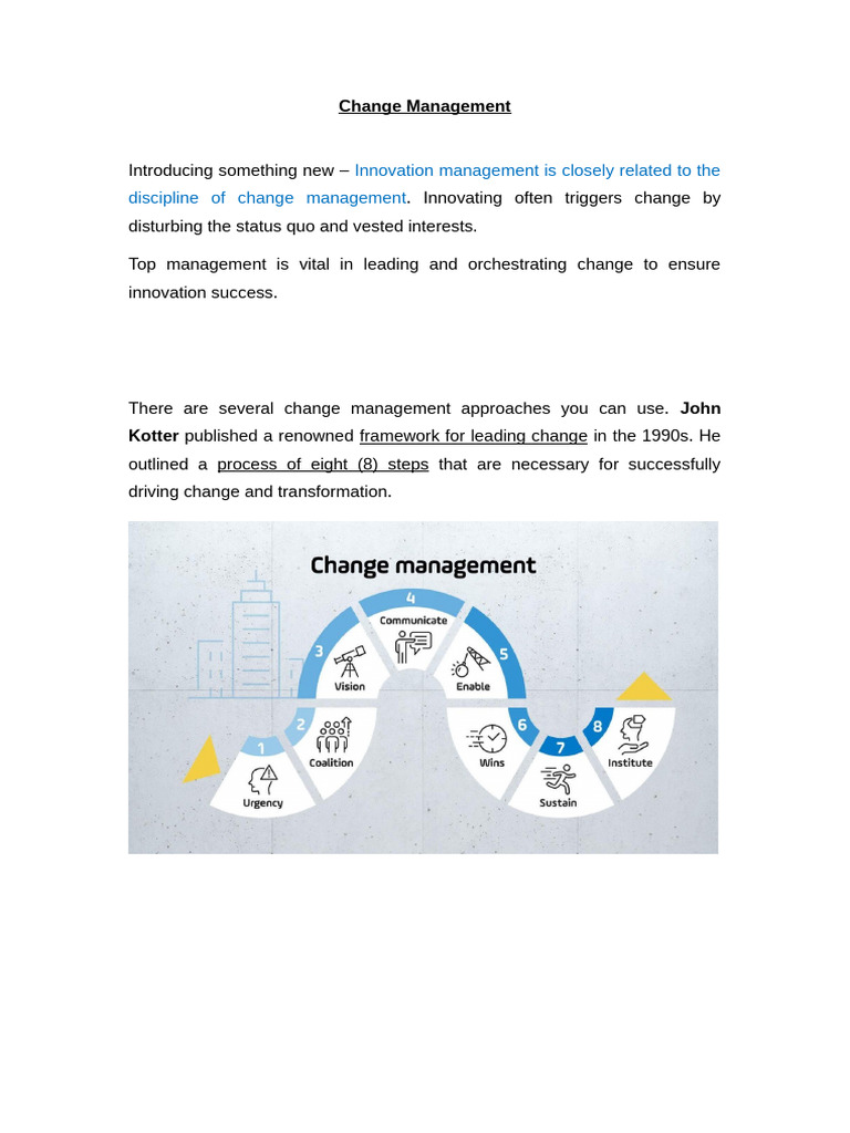 Effective Change Management Strategies | PDF | Change Management ...