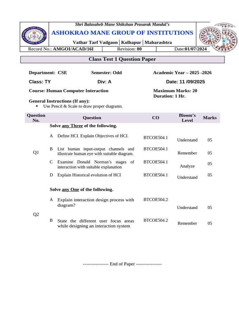Ca1 Hco | PDF