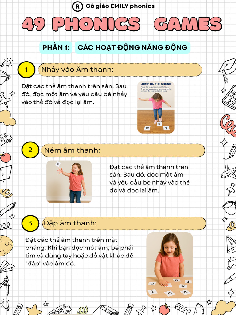 49 Game Phonics | PDF