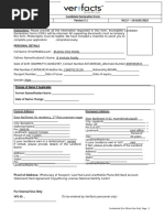 Field Verification Form | PDF