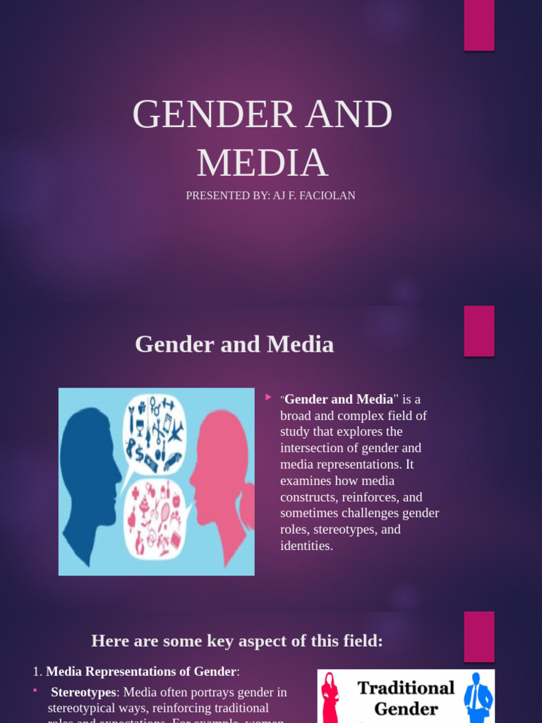 Gender Representation in Media Analysis | PDF | Gender | Gender Studies