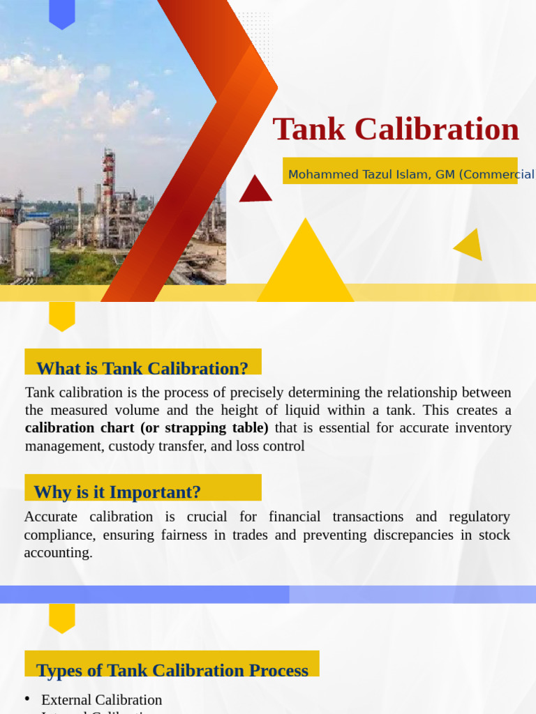 Essential Guide to Tank Calibration | PDF | Observational Error ...
