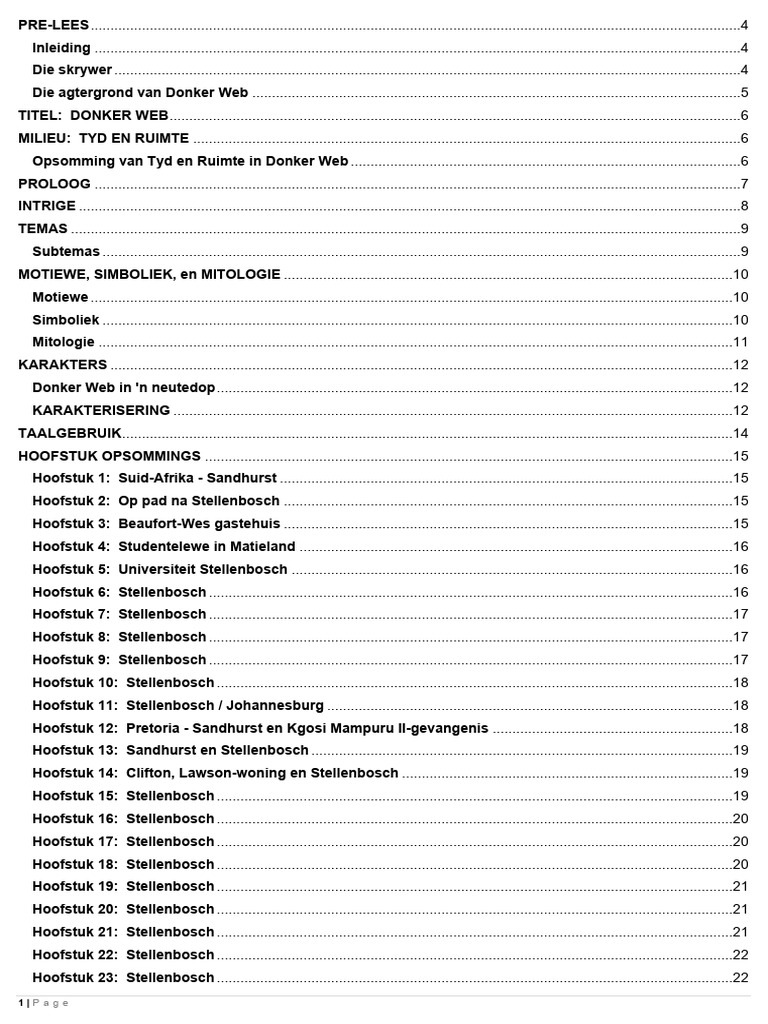 DONKER WEB | PDF