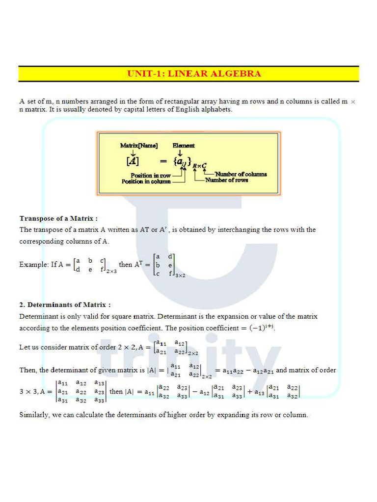 Math Short Notes | PDF