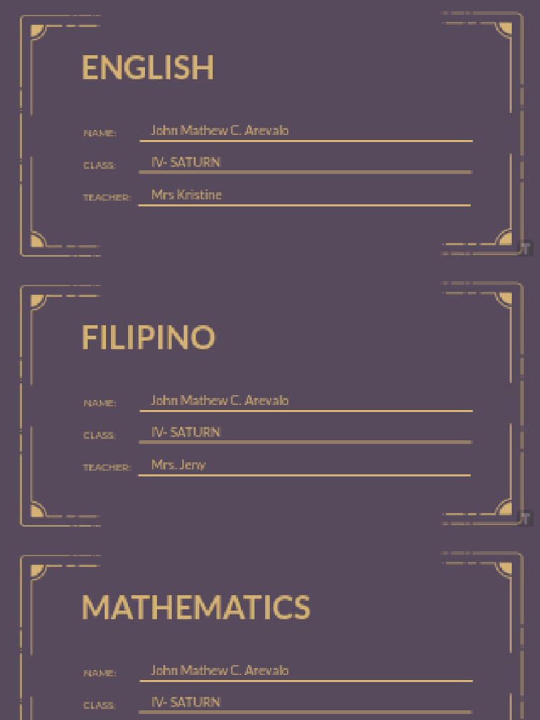 Free Library Book Label Template | PDF