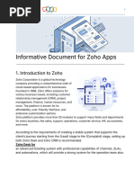 Zoho Projects Manual | PDF