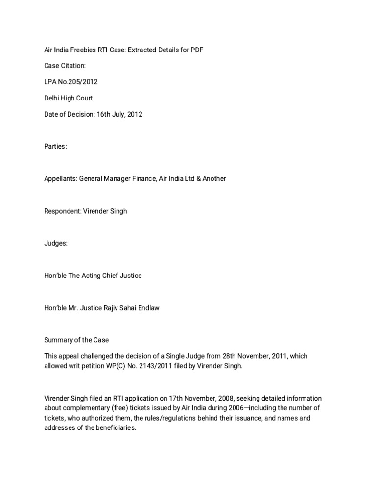 Air India Freeb-WPS Office | PDF | Justice | Crime & Violence