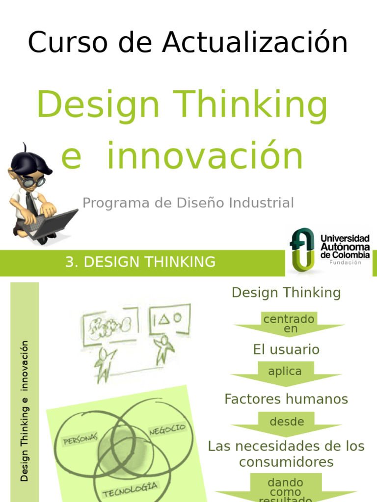 Pensamiento de Diseño e Innovación DESIGN THINKING | PDF | El ...