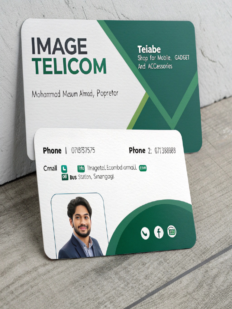 Business Card Design Objective Create A Double Si | PDF