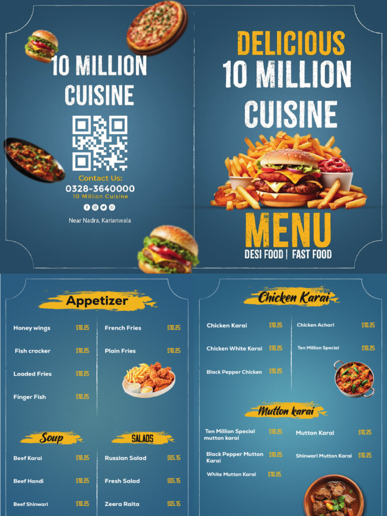10 Million Menu | PDF