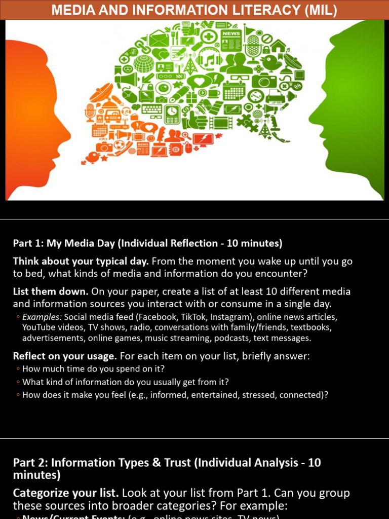Media and Information Literacy Guide | PDF | Communication | Learning