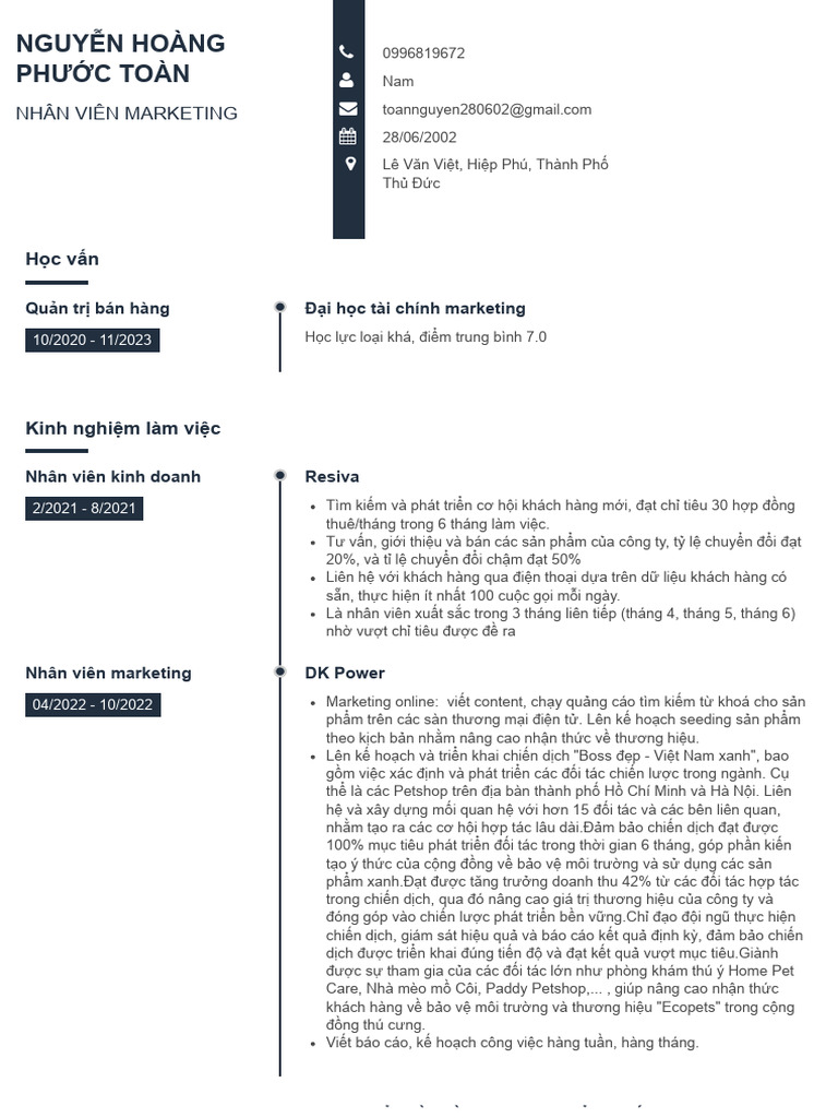 Nguyen Hoang Phuoc Toan | PDF