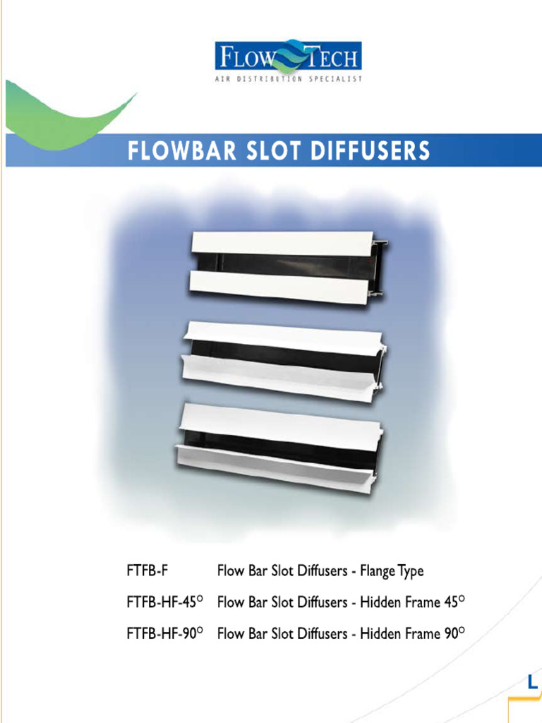 L - Flow Bar Sot Diffusers | PDF