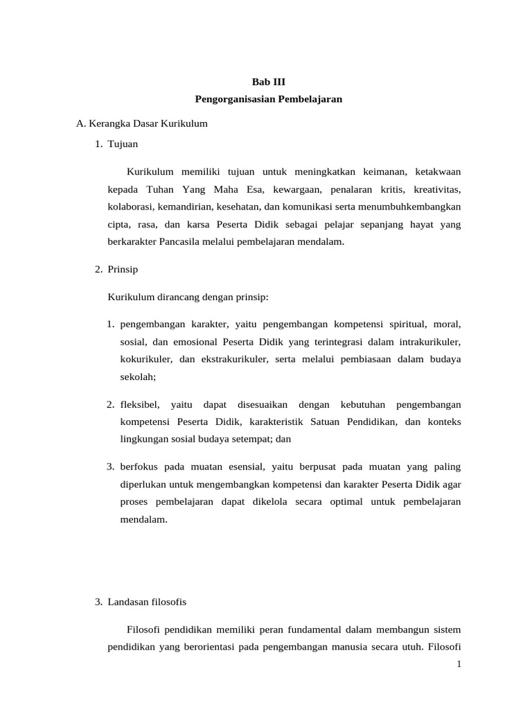 Bab III KSP 2025 Bap II | PDF