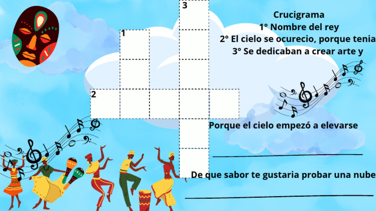 1° Nombre Del Rey 2° El Cielo Se Ocurecio, Porque Tenia 3° Se Dedicaban ...