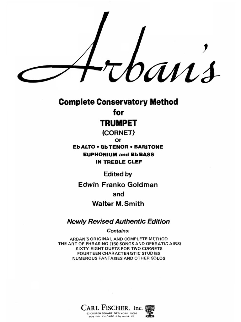 Arban | PDF