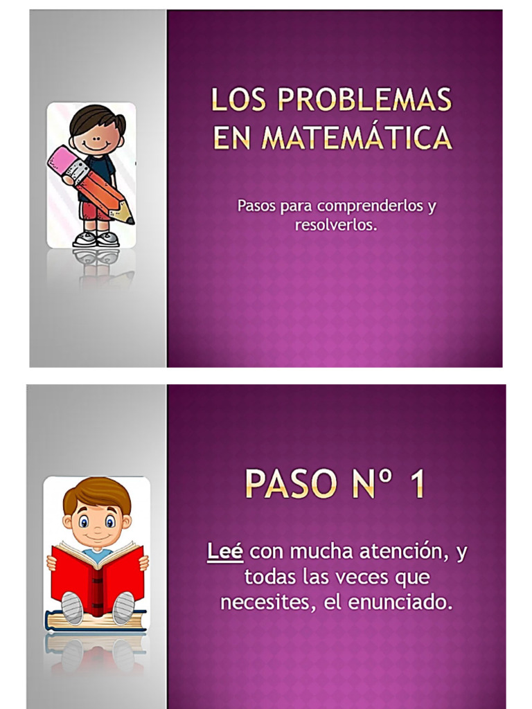 Resolución de Problemas Cartel | PDF
