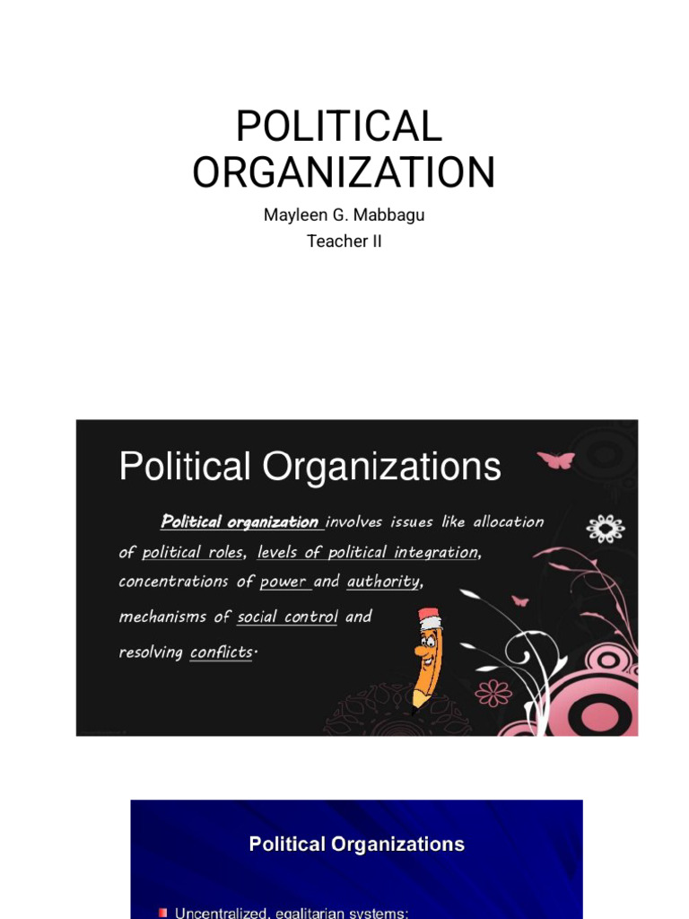 Political Organization | PDF
