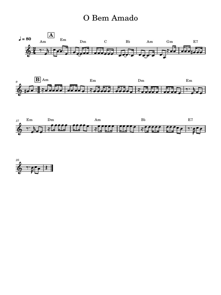 O Bem Amado - AEC | PDF