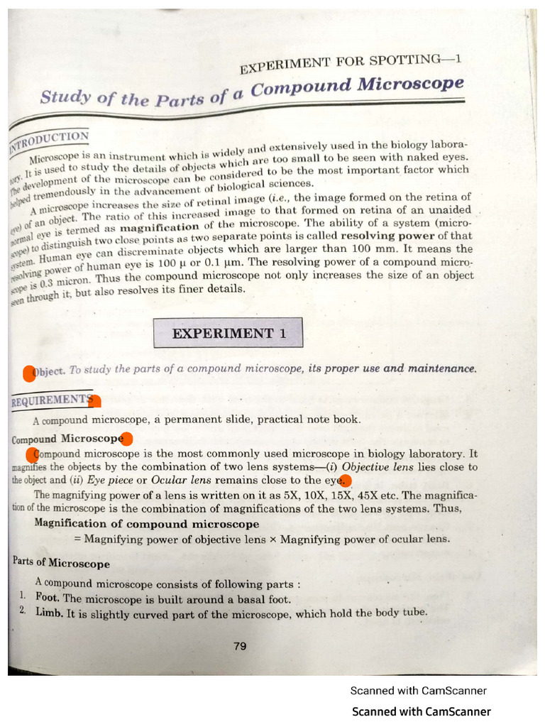 Class 11 Lab Manual Marked For Writing | PDF