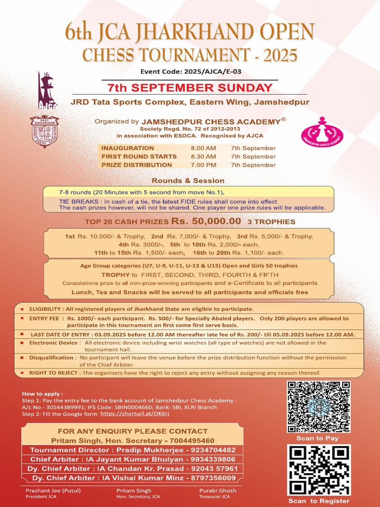 6th JCA OPEN Revised-1 | PDF