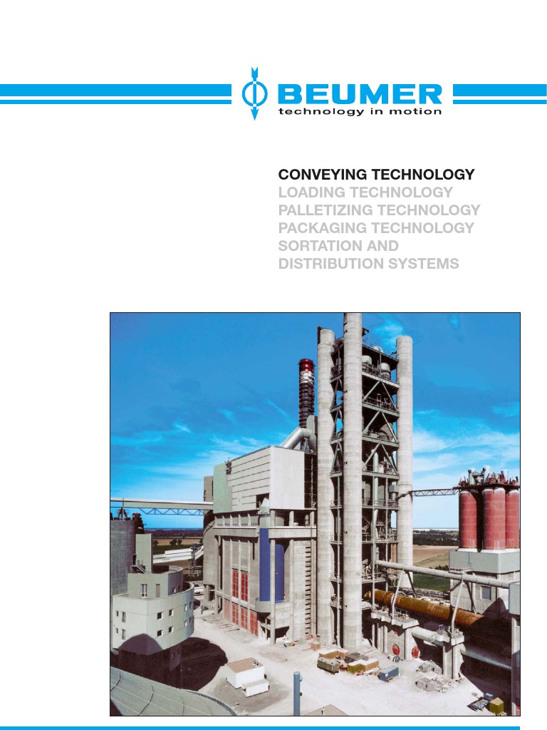 Beumer Belt Bucket Elevator en | PDF | Belt (Mechanical) | Elevator