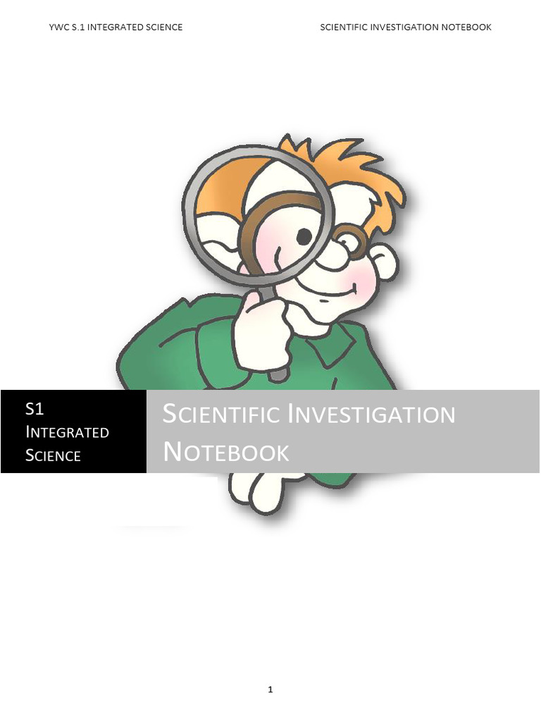 Scientific Investigation Notebook 2425 | PDF | Experiment | Scientific ...