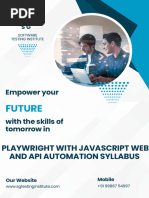 Playwright BDD Automation Framework Overview | PDF | Cross Platform ...