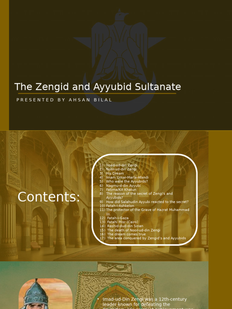 Zengid and Ayyubid Sultanate | PDF | Crusades | Saladin