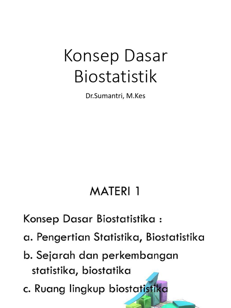 Konsep Dasar Biostatistik | PDF