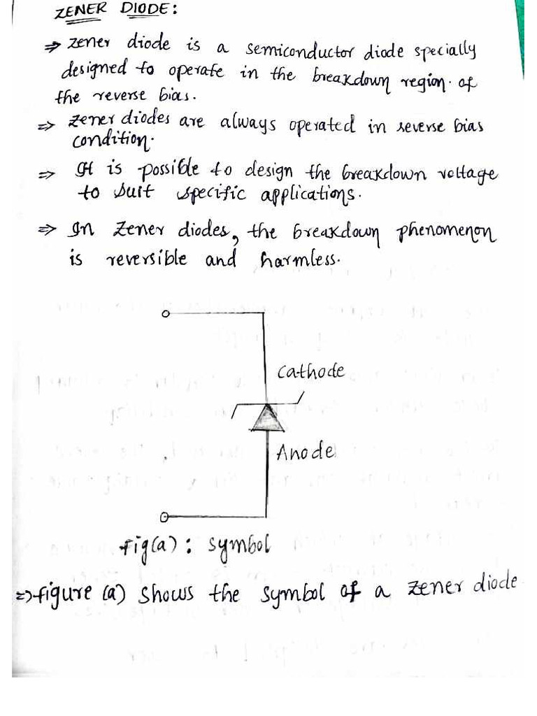 Zener Diode | PDF