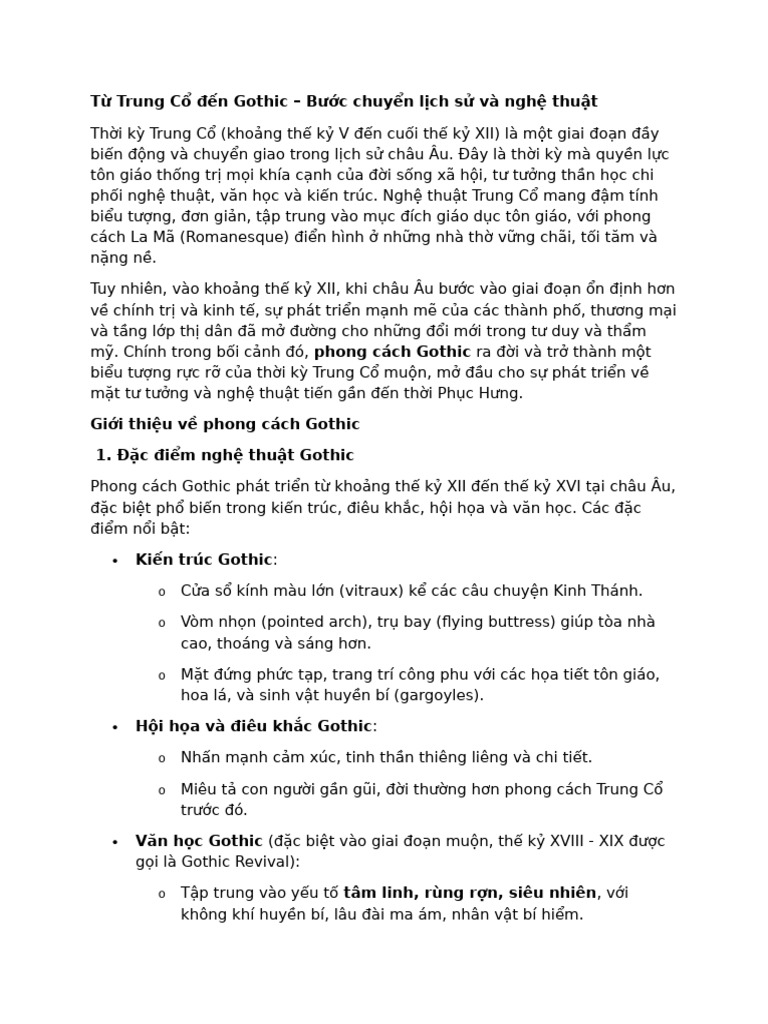 Gothic | PDF