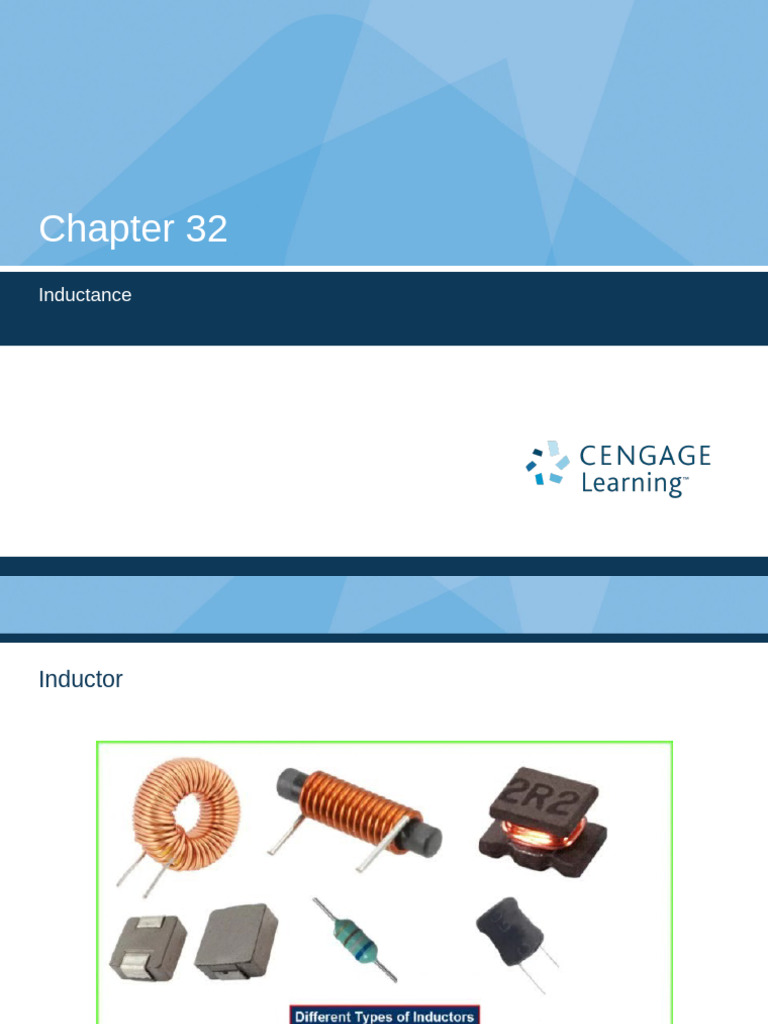 Chapter32 - Inductance - 5th Week | PDF | Inductance | Inductor