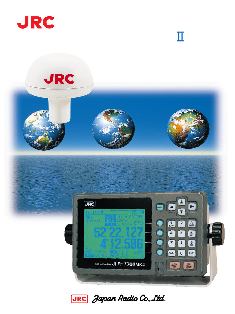 JLR-7700MKII | PDF | Navigation | Global Positioning System