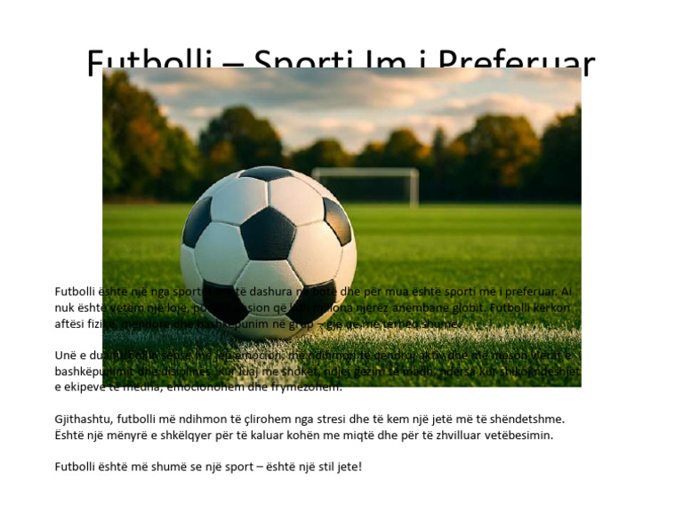 Futbolli Final Pozicionuar Mire | PDF