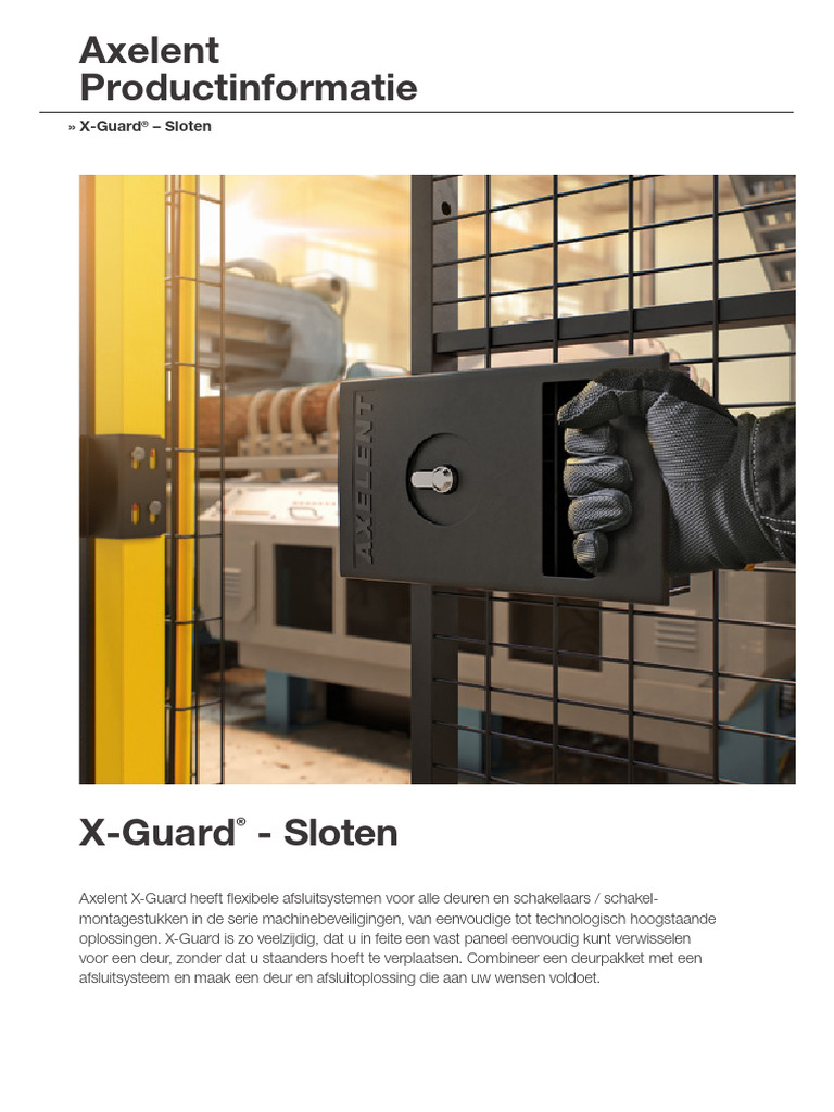 Axelent XguardLocks | PDF