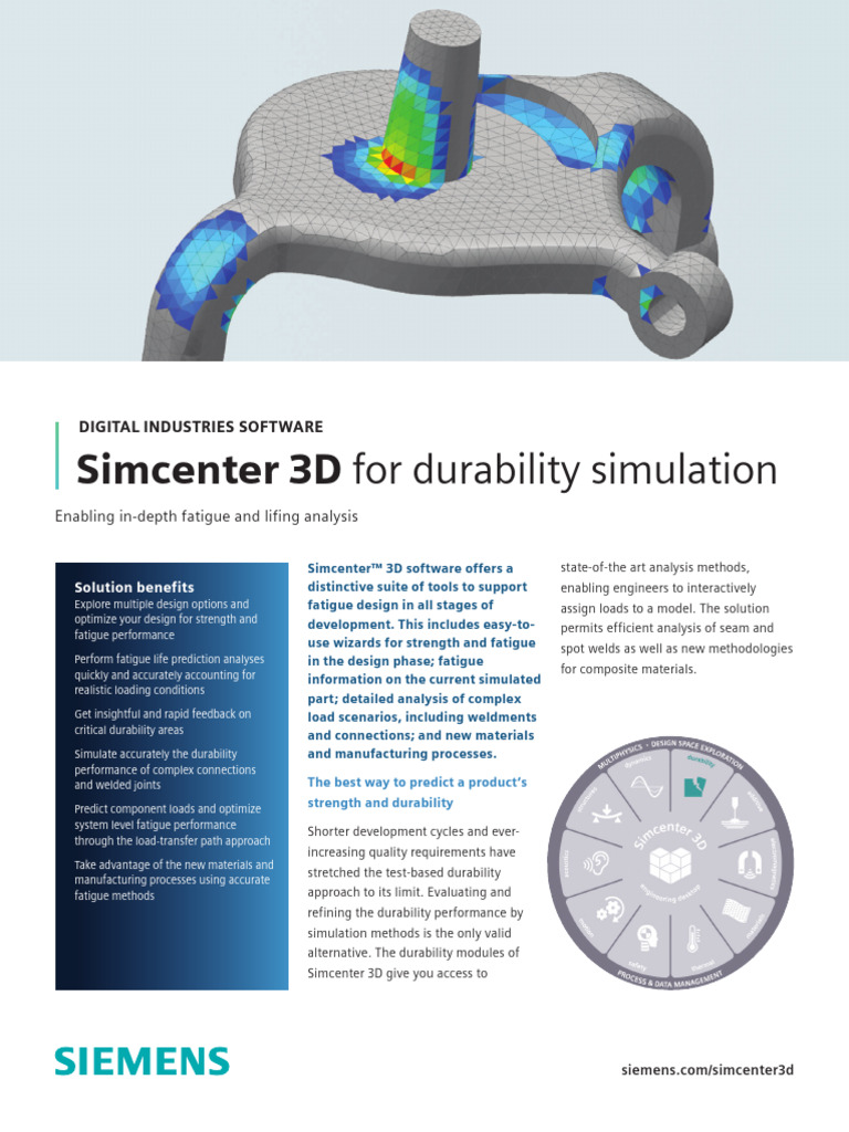 Predicting Component Fatigue with Simcenter | PDF | Fatigue (Material ...