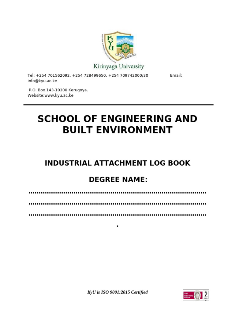External Attachment Logbook.sebe[1] | PDF