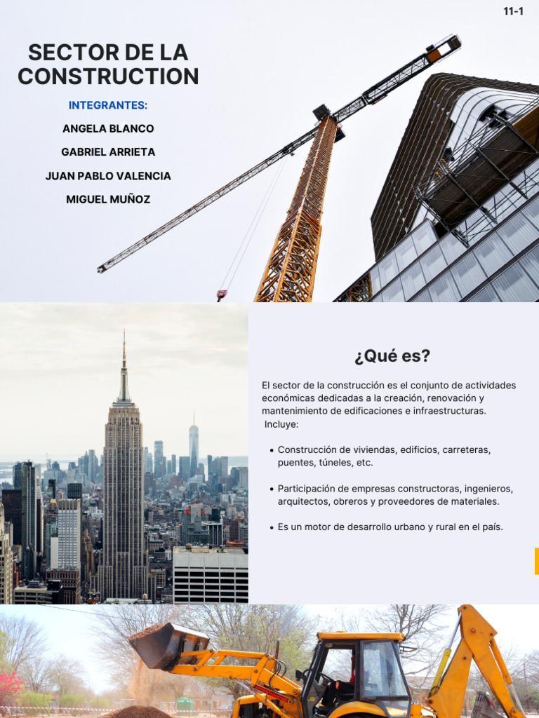 Impacto y Retos del Sector Construcción en Colombia | PDF ...