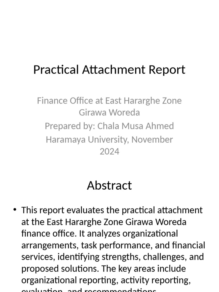 Girawa Woreda Finance Office Report | PDF | Employment | Evaluation